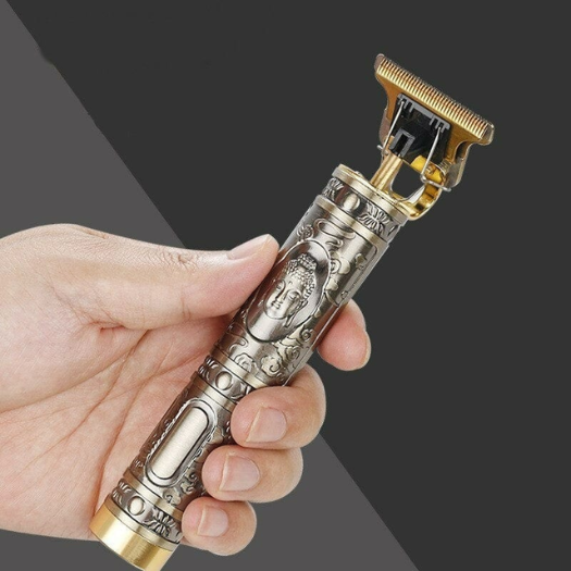 Buddha Metal Trimmer – Rechargeable Beard & Hair Trimmer for Men ...